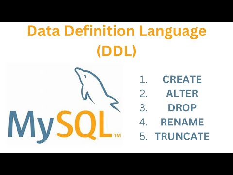 SQL- Data Definition Language(DDL)