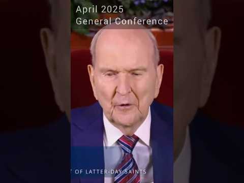 Russell M. Nelson | April 2025 General Conference #lds