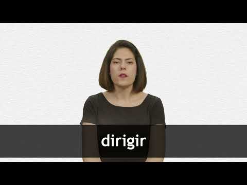 English Translation of “DIRIGIR” | Collins Spanish-English Dictionary