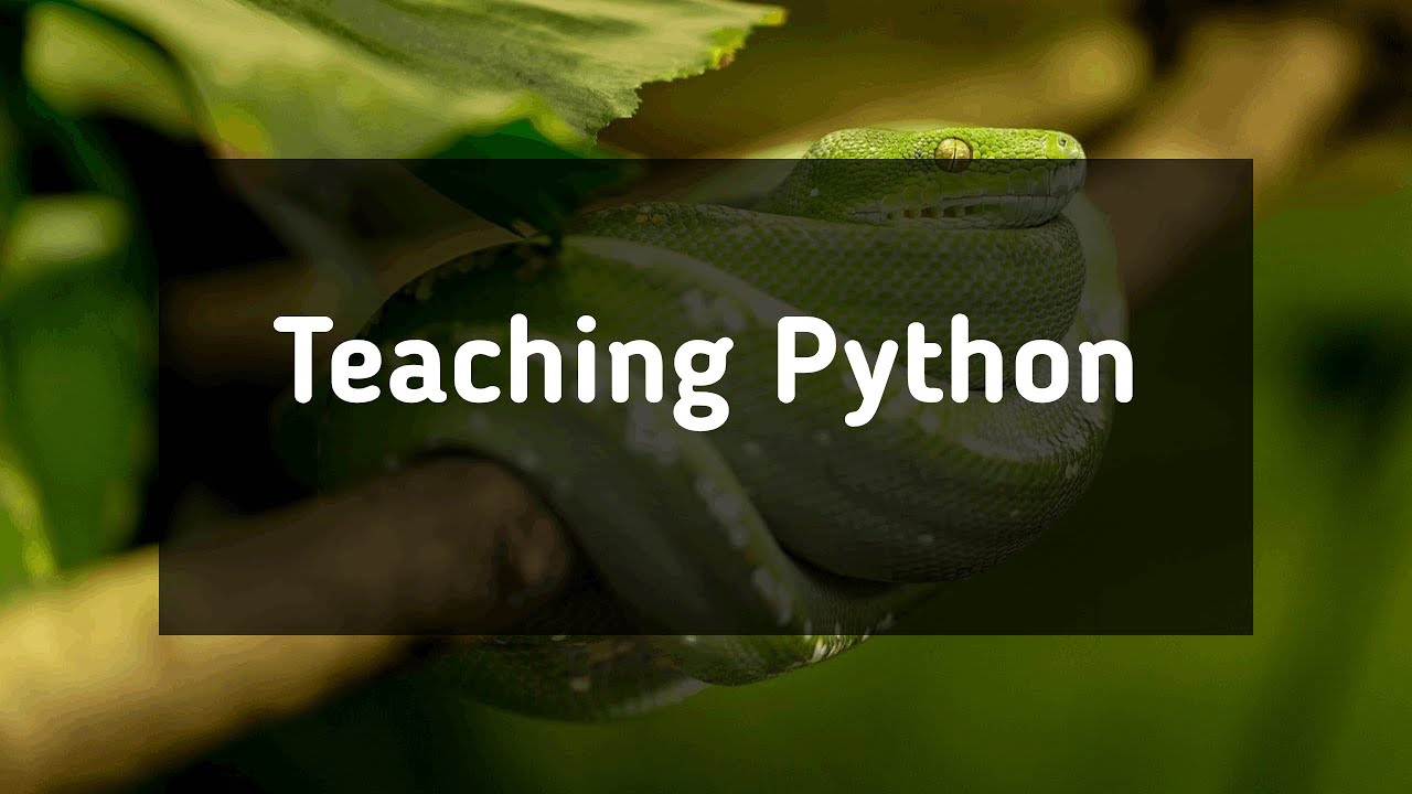 Teaching Python Live - Our First Full Program (Inventory Management System)