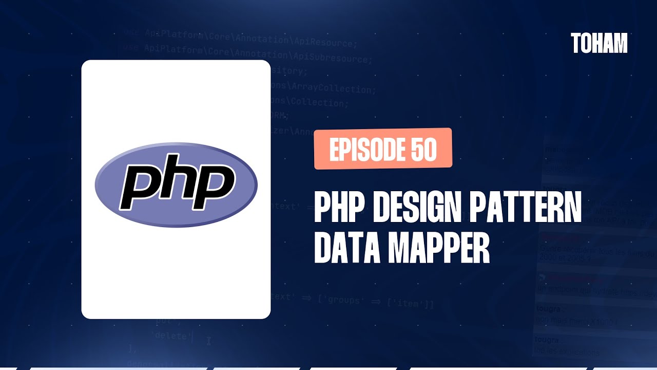 S00E50 - PHP Design Pattern Data Mapper