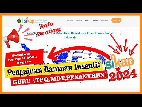 CARA PENGAJUAN INSENTIF GURU DI SIKAP KEMENAG  Tahun 2024