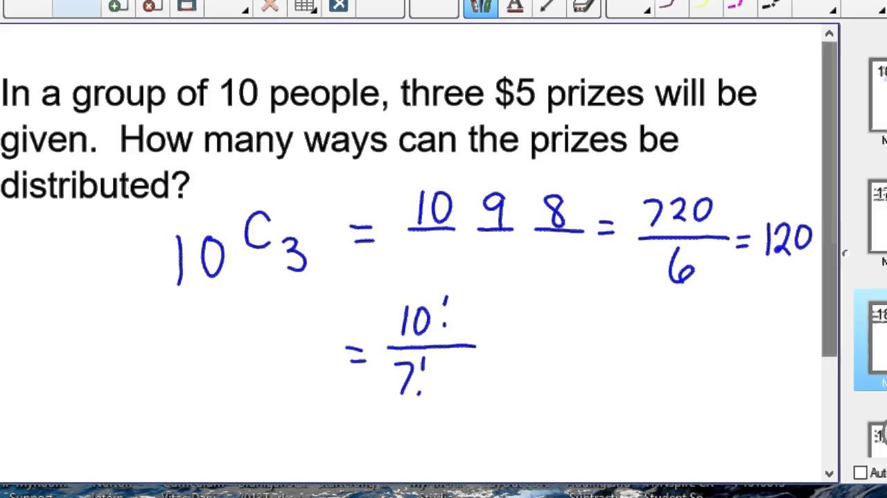 How to tell the difference between permutation and combination