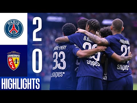 PSG - Lens résumé vidéo du match. Victoire du PSG (2 - 0)