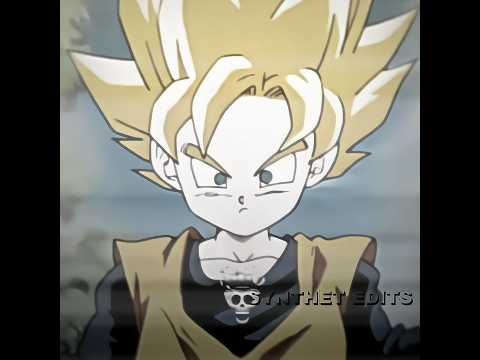 Goten transforms into SSJ #edit #anime #manga #dbs #goku #goten #gohan #dbz #capcut #alightmotion