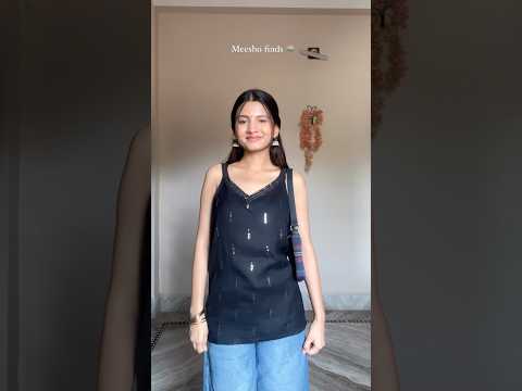 Short kurti from MEESHO???? (Check community post for all the links #meeshofinds #meesho