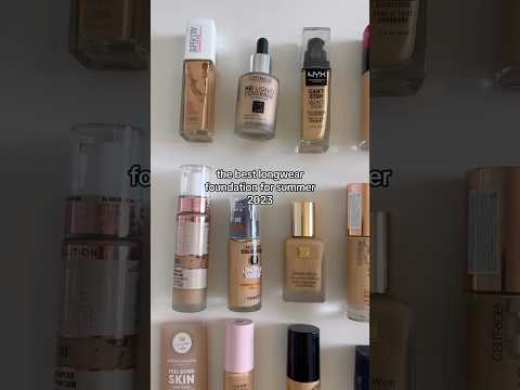 The BEST Longwear Foundations 2023....foundation showdown winner!!