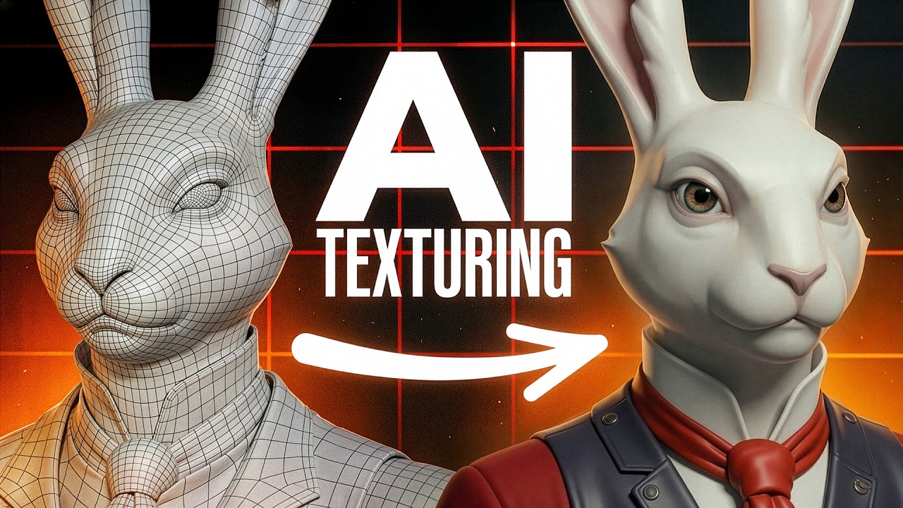AI Texturing Like a Pro — My Full 3D Workflow