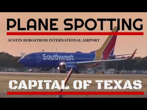 Remarkable Sundown Plane Spotting at Austin Bergstrom Int'l Airport + Bonus Clips!