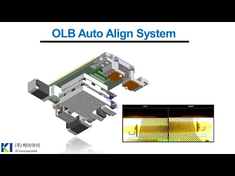 OLB Auto Align System(X-Y Stage, Vision System)