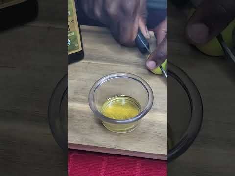 Take Olive Oil with Lemon ONLY on an Empty Stomach