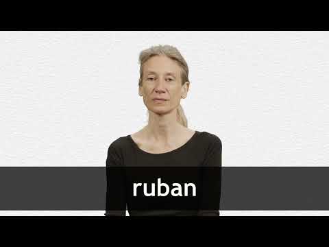 English Translation of “RUBAN” | Collins French-English Dictionary