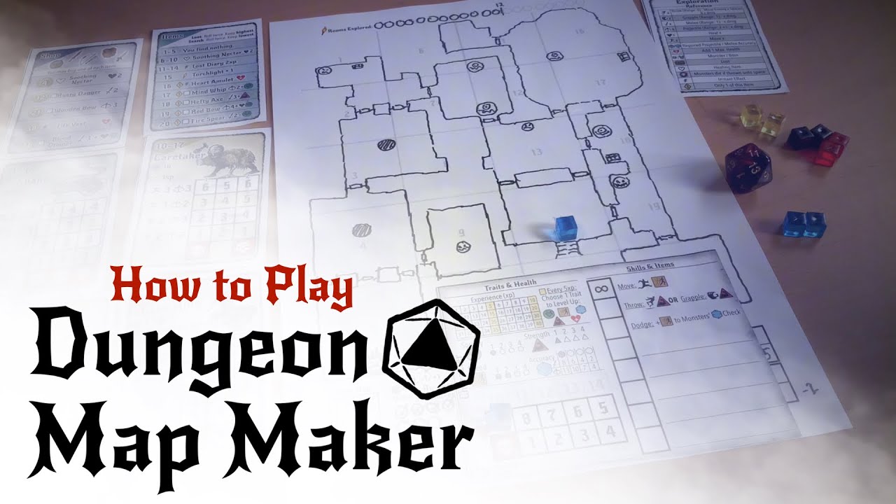 How to Play Dungeon Map Maker