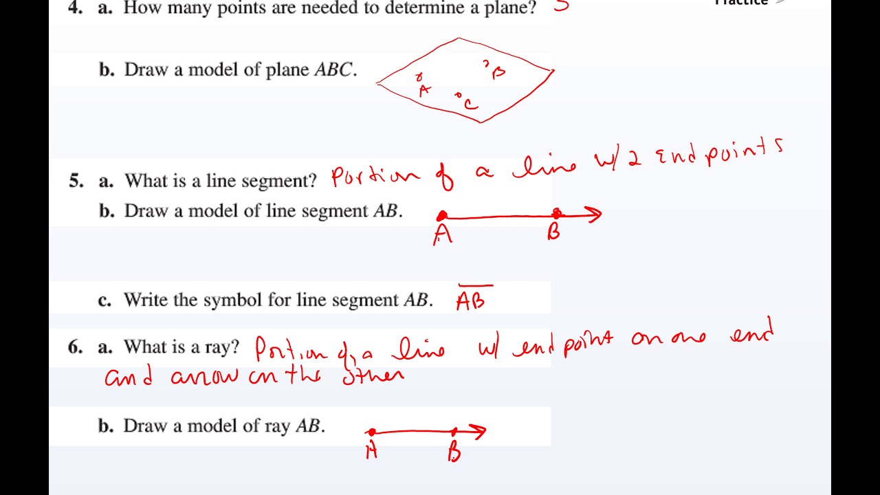 ACT Prep  Unit 6  Day 1  Basic Elements of Plane Geometry