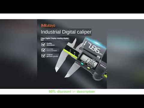 Why Everyone’s Talking About This Product! Mitutoyo Caliper 150/200/300mm 500-197-30 LCD Digital V