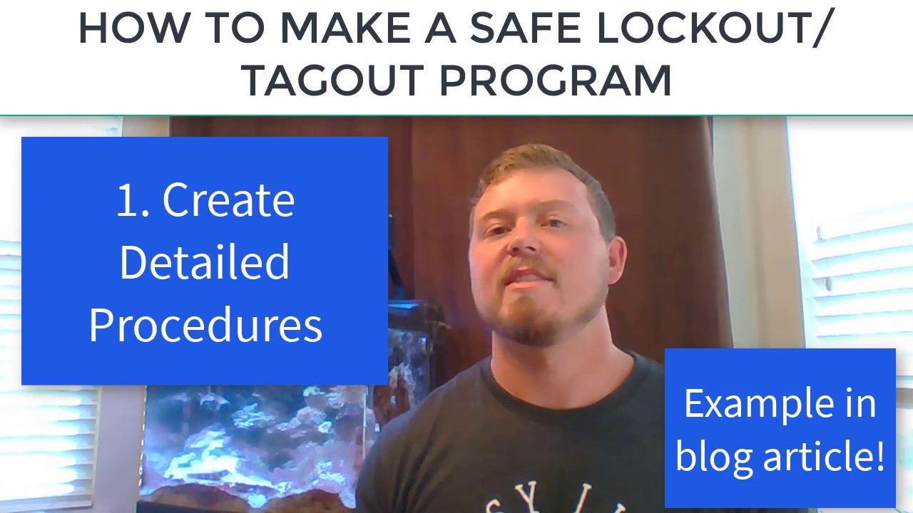 How to Make a Safe Lockout Tagout Program