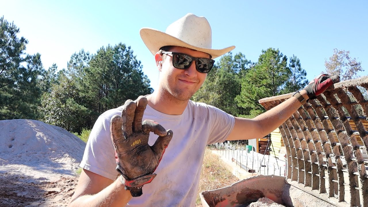 Rain Almost Ruined Our Rammed Earth Wall - Vlog 84