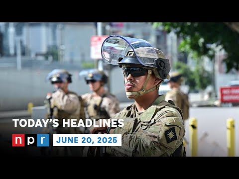 Judges Back Trump's Command Of California's National Guard | NPR News Now