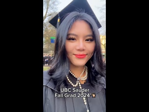 UBC Sauder Fall Graduation 2024