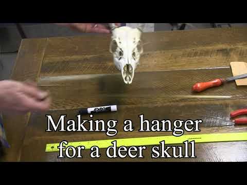 Making a Deer Skull Hanger