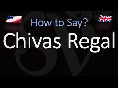 How to Pronounce Chivas Regal? (CORRECTLY)