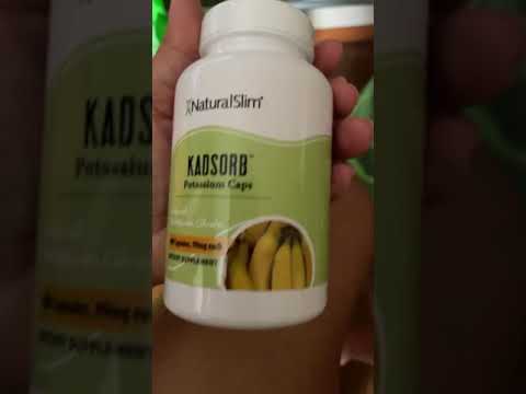 KADSORB POTASIO EN CÁPSULAS, NaturalSlim suplementos de Frank Suarez calambres metabolismo