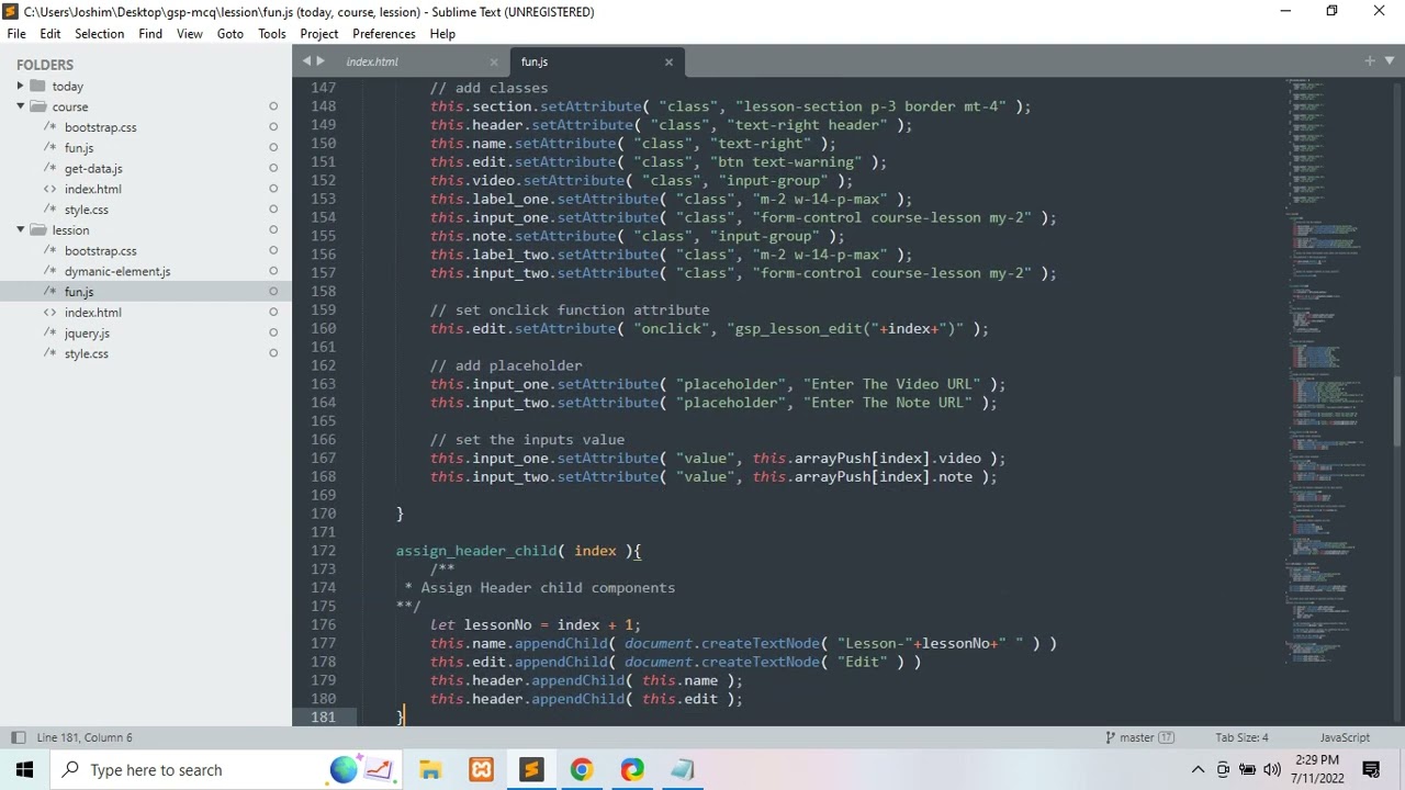 Dynamically Render HTML according to object length ( JavaScript )