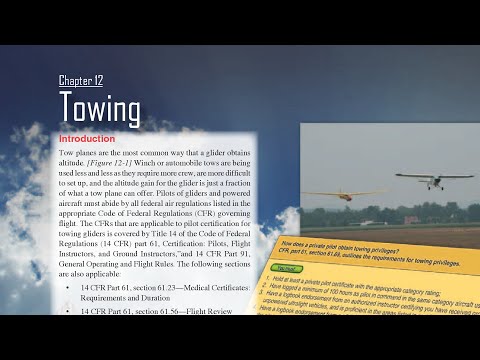 Chapter 12 Towing | Glider Flying Handbook FAA-H-8083-13A
