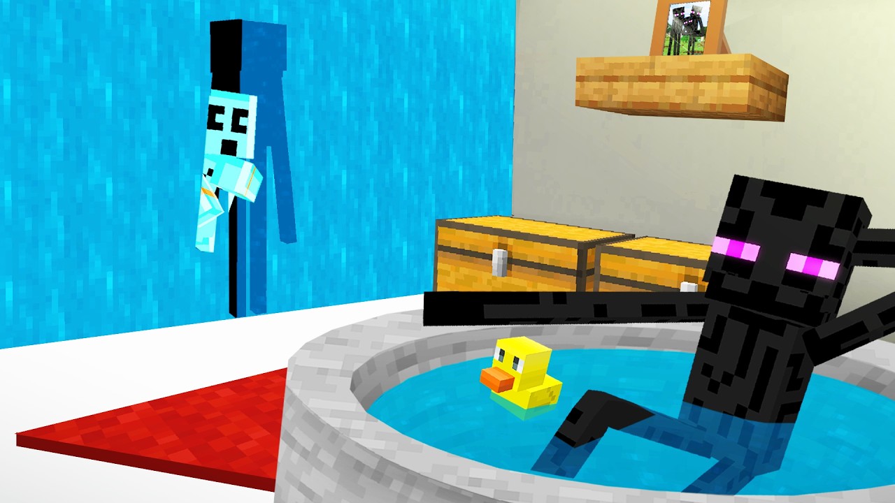 How Minecraft Mobs Build Secret Bases