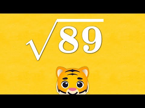 Square Root 89