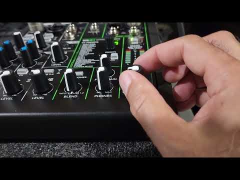 connecting Mackie ProFx v3 mixer to Zoom platform