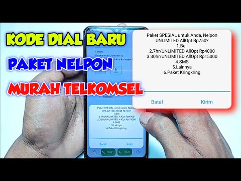PAKET NELPON MURAH TELKOMSEL - DENGAN KODE DIAL BARU