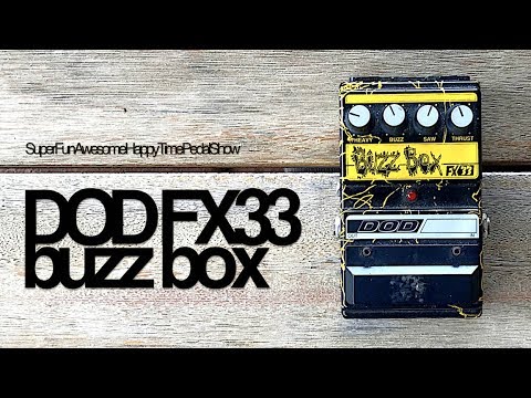 DOD FX33 Buzz Box - ranked #97 in Fuzz Pedals | Equipboard