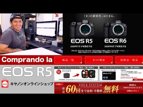 Comprando la Canon EOS R5❗️en la tienda oficial de Canon Japon❗️