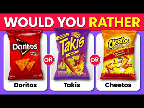 Would You Rather...? FOOD Edition ???????? Quiz Time