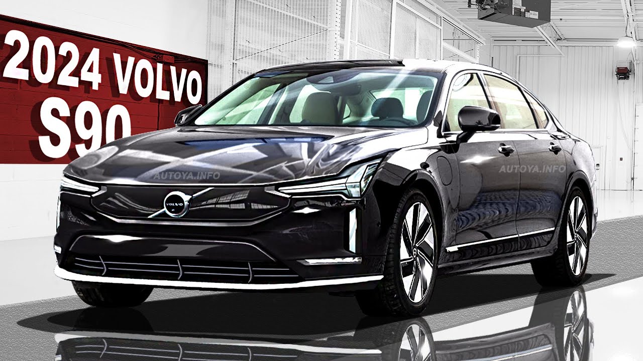 2024 Volvo ES90 (S90 Recharge) Illustrated With EX90 Styling Cues and Tidy Hues - autoevolution
