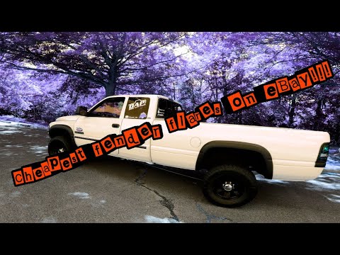 Installing the CHEAPEST Fender Flares on eBay!!
