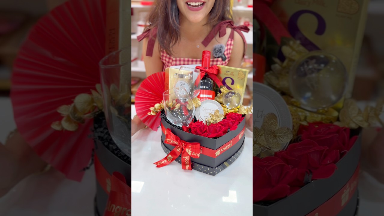 Valentine’s Day Premium Gift Hamper 💝 | Luxury Love Gifts | Angroos Gifts #AngroosGifts