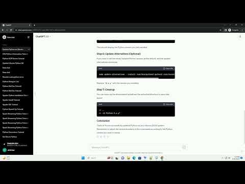 update python in ubuntu 20 04