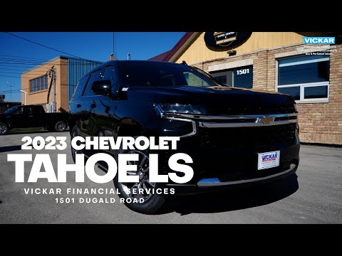 How to Lease a 2023 Chevrolet Tahoe LS @ Vickar Financial Service