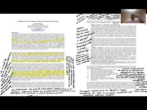 How to write a lit review psych undergrad by Ruben M Lopez. (original video)