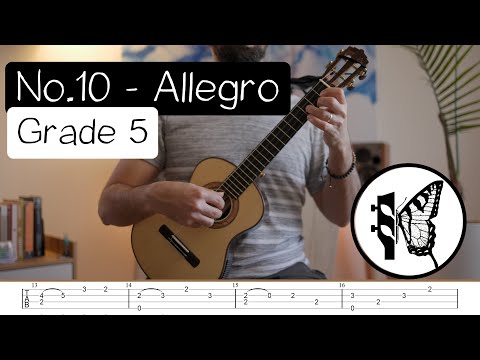 23/32 - No.10 Allegro - Mauro Giuliani - Grade 5 | 32 Progressive Ukulele Fingerstyle Studies