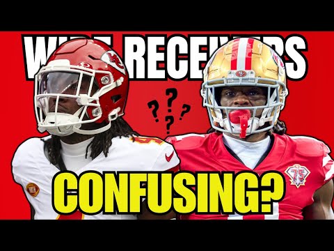 These WR Rooms Are SO Confusing for Fantasy Football!