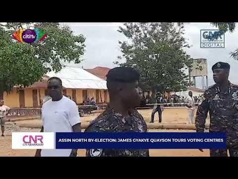 James Gyakye Quayson arrives in constituency ahead of by-elections ...