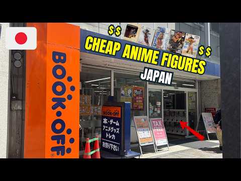 Finding Cheap Anime Figures in Japan: Book Off Sapporo