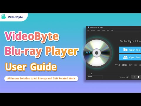 [2025] VideoByte Blu-ray Player User Guide | BEGINNER'S TIPS | Blu-ray & DVD Related