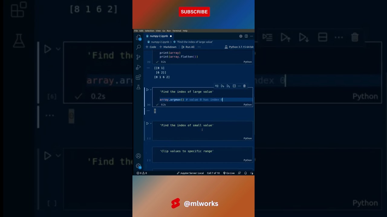 Numpy Methods | Numpy Functions #shorts #numpy #numpytutorial