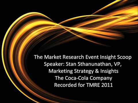 The Researcher Insighter: Stan Sthanunathan, Coca Cola