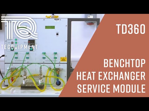 CONCENTRIC TUBE HEAT EXCHANGER | TecQuipment