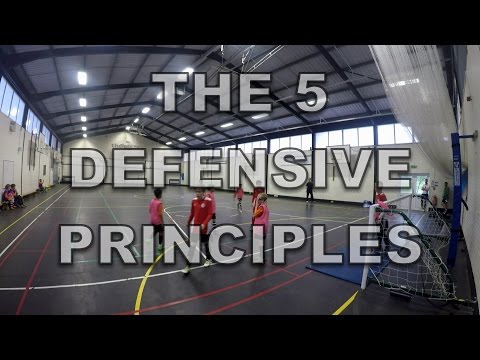 Defensive Principles of Play - u10 u11 u12 Football